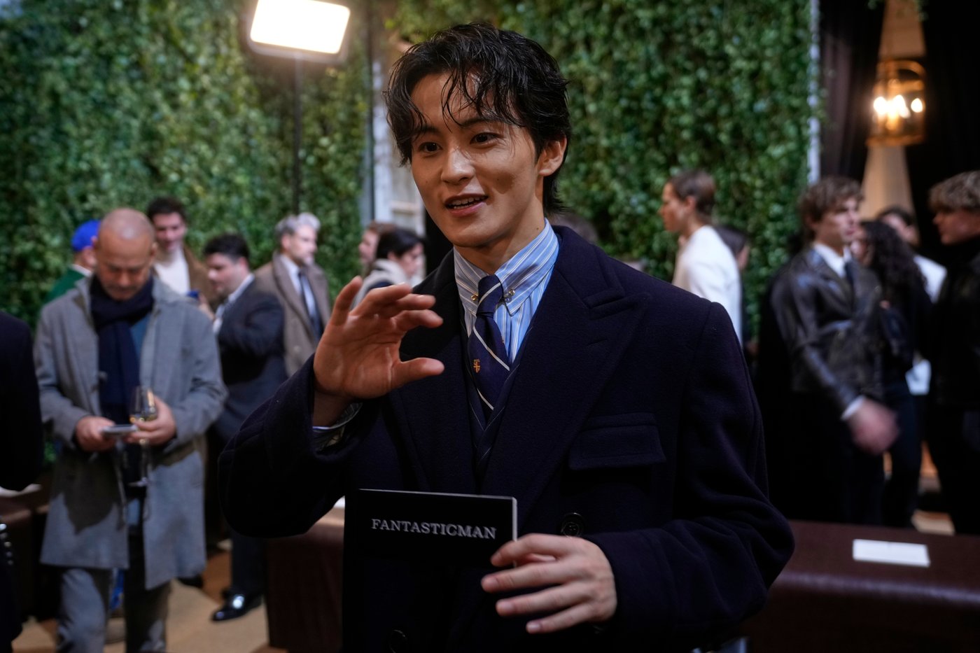 Ralph Lauren front row draws celebrities to Milan show