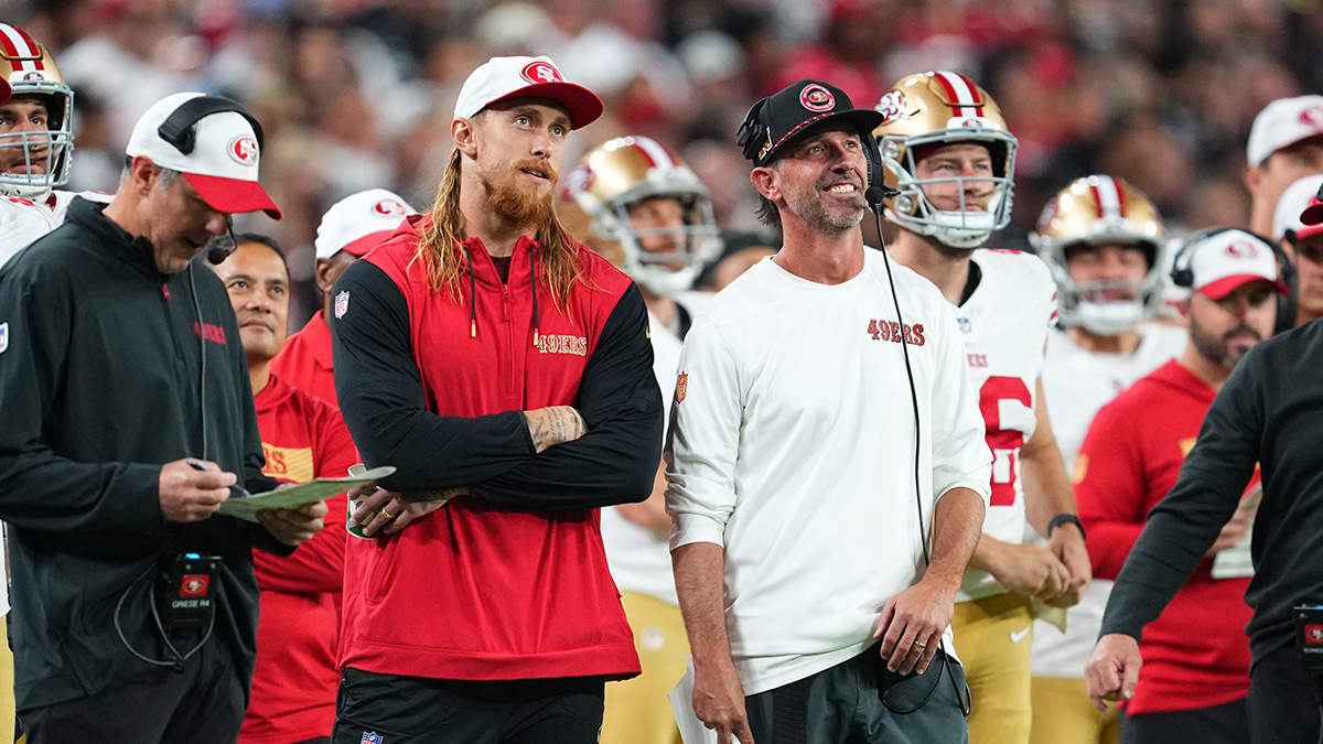 What 49ers tight end George Kittle texted Kyle Shanahan after Achilles ...