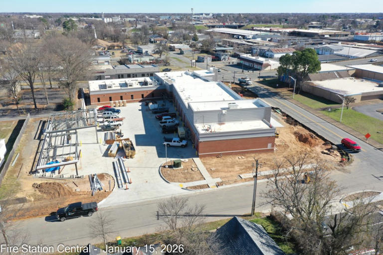 Photos show North Little Rock Central Fire Station and Event Center ...