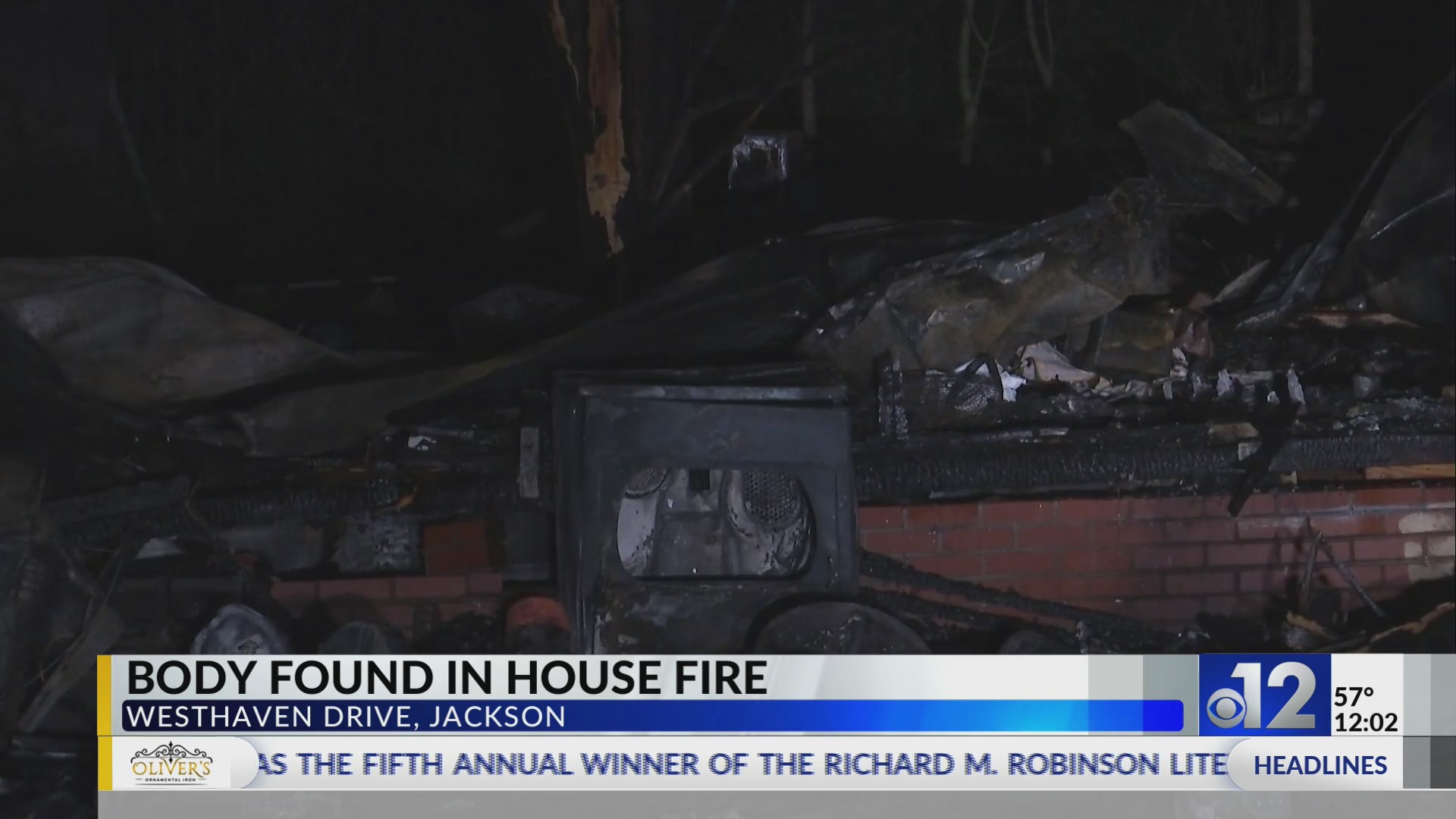 Man’s body discovered during Jackson house fire