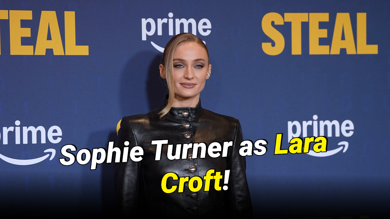 Sophie Turner unveiled as Lara Croft in first look at live-action 'Tomb ...