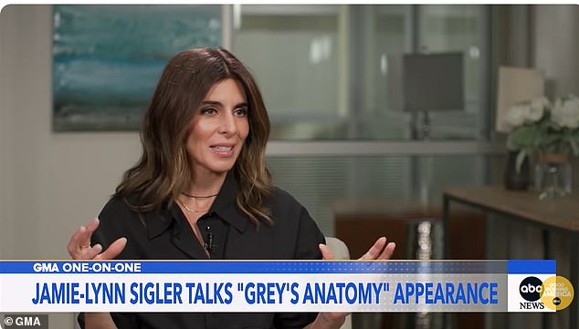 Jamie-Lynn Sigler talks emotional portrayal of doctor with MS on Grey's ...