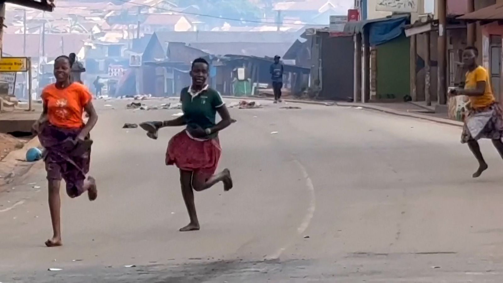 Violence continues in Uganda as election votes counted