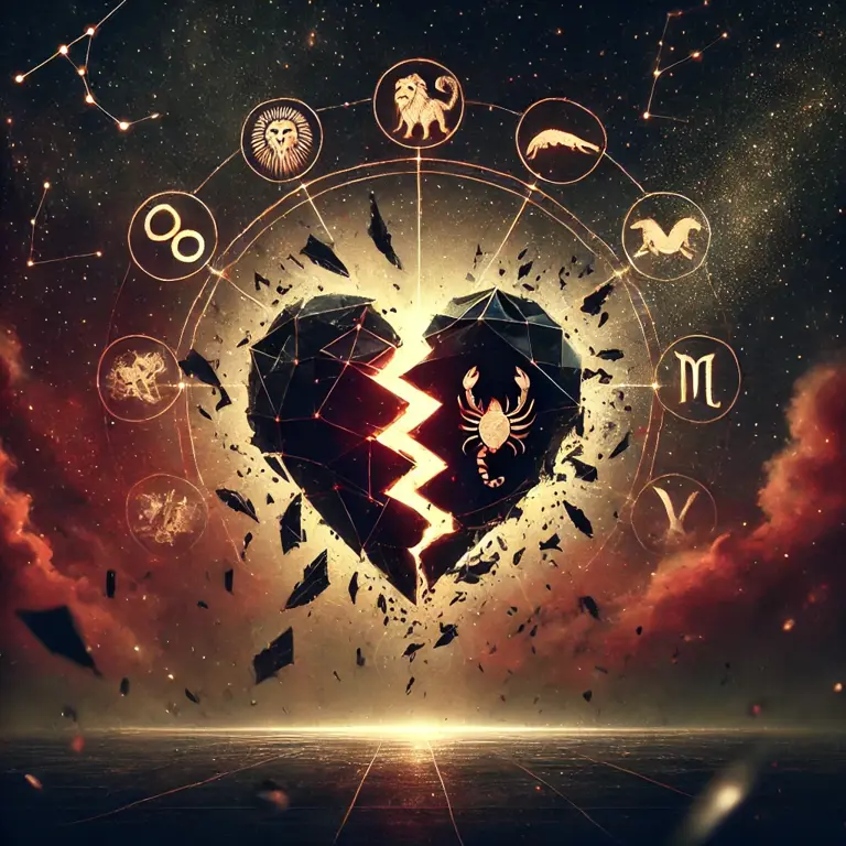 Broken trust & cosmic fallout: How each zodiac sign handles heartache