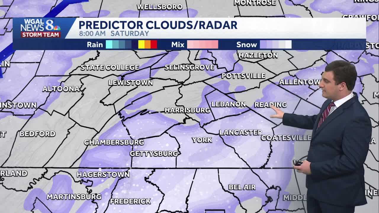 Snowfall totals tick up | Hour-by-hour projections