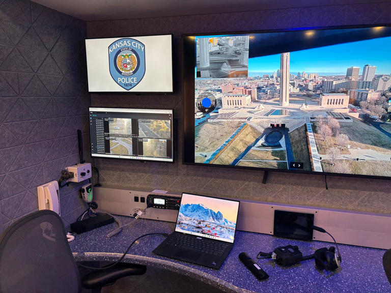 Kansas City police unveil new mobile command center ahead of World Cup