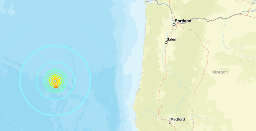 6.0 magnitude earthquake detected off the Oregon coast. What to know
