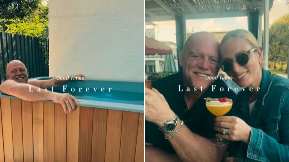 Mike reveals where he and Zara are staying in Australia as trip draws ...