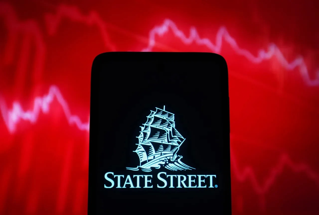 Why are State Street shares falling today?