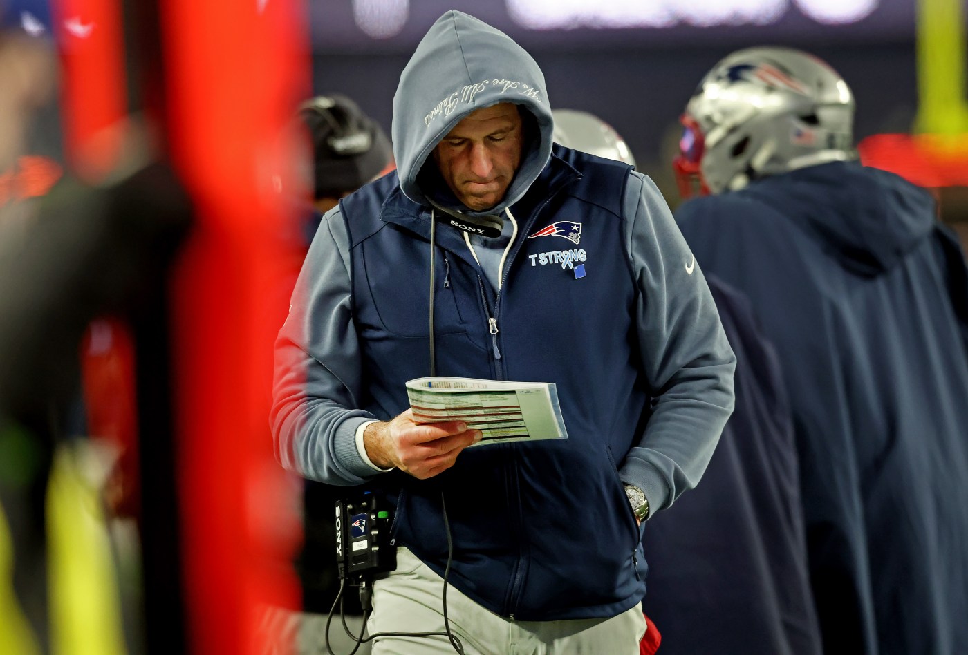 Mike Vrabel hints at potential future Patriots roster moves