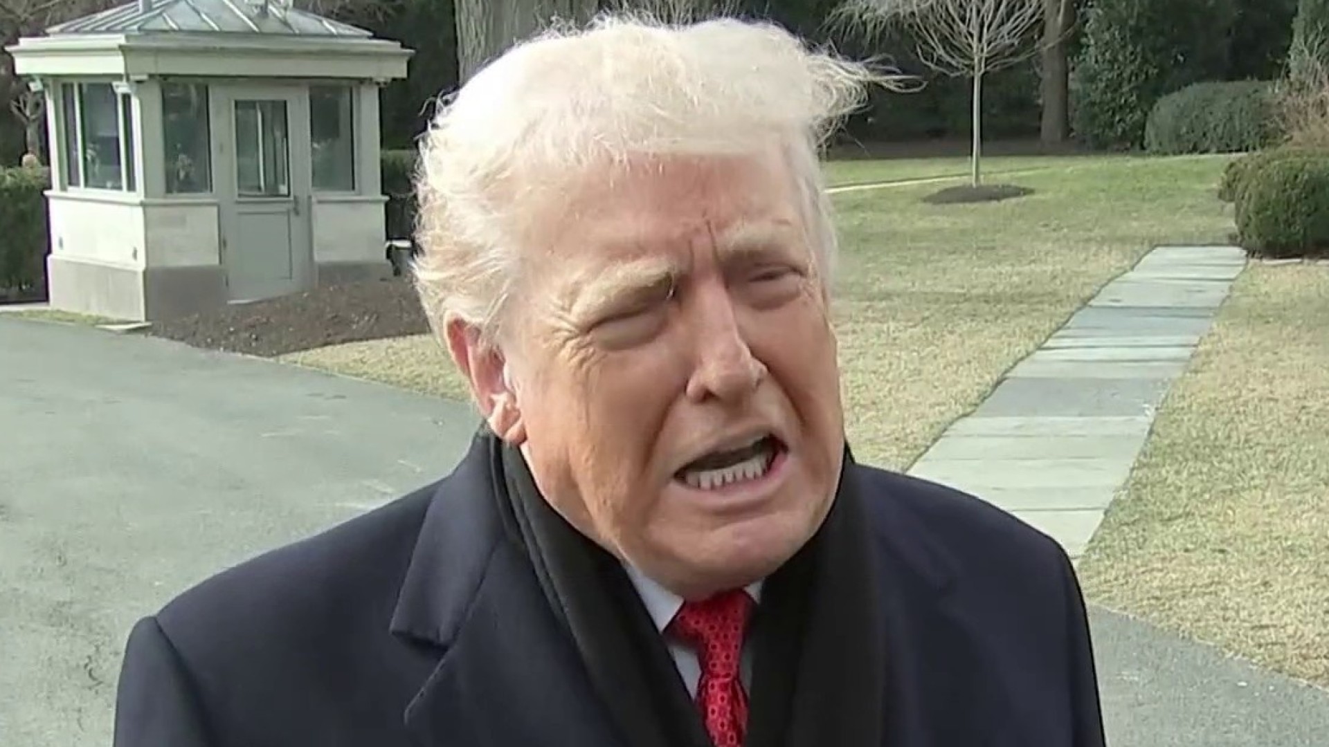 Trump dodges question on whether he'll commit to not militarily engage ...