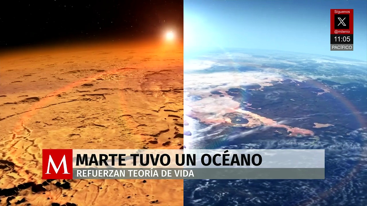 Científicos confirman que Marte tuvo un océano y refuerzan teoría de vida