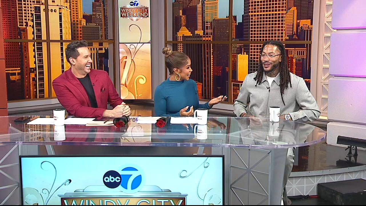 Chicago Bulls star player Derrick Rose joins 'Windy City Weekend' to ...