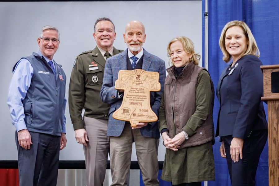 Huntingdon County veteran, farmer honored at Pennsylvania Farm Show