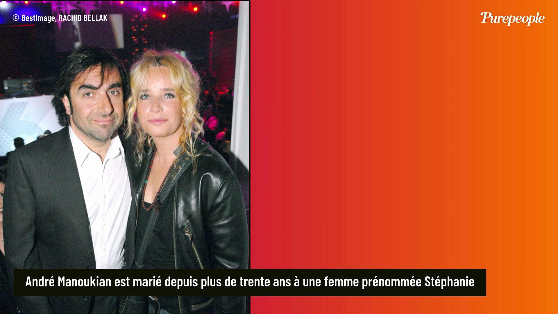 André Manoukian : Qui est Stéphanie, son épouse depuis 30 ans ...