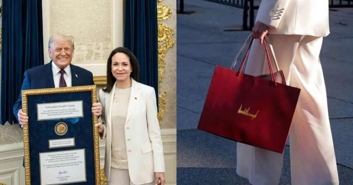 Nobel in, swag bag out: Trump–Machado moment breaks X