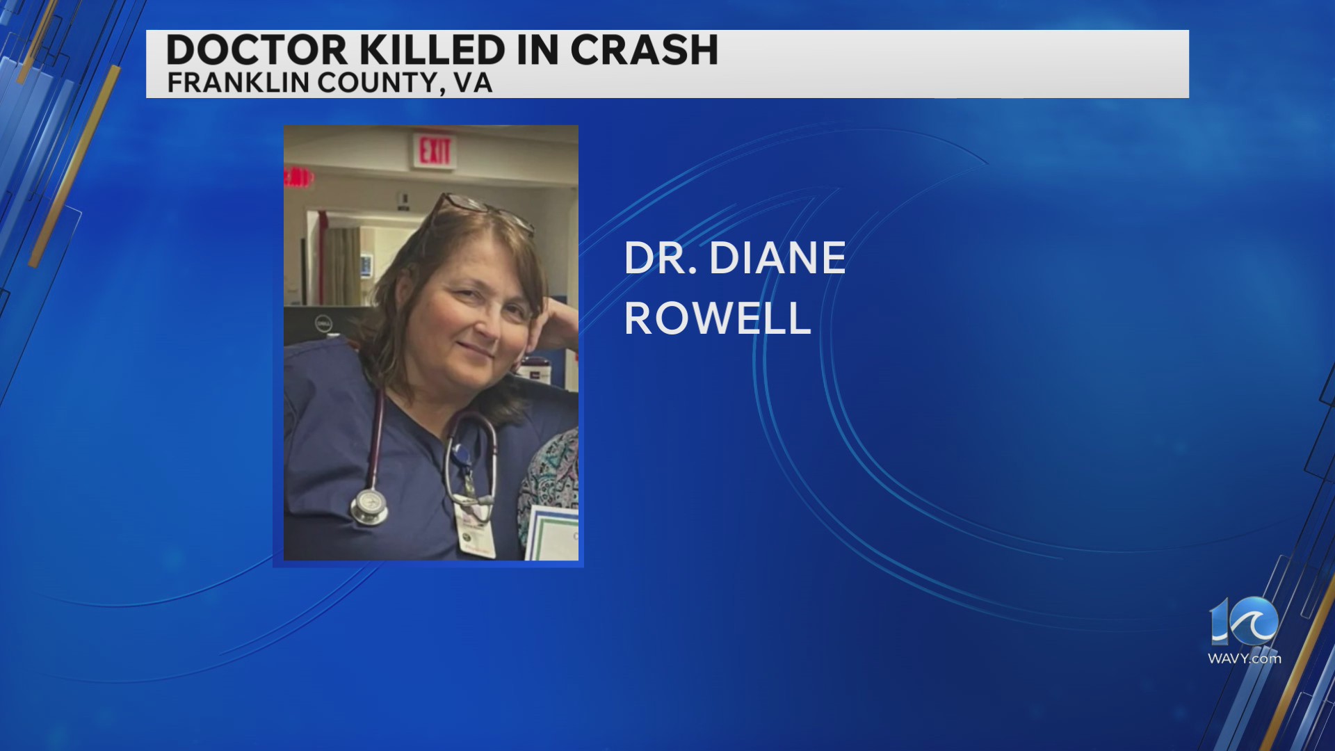 Doctor killed in crash