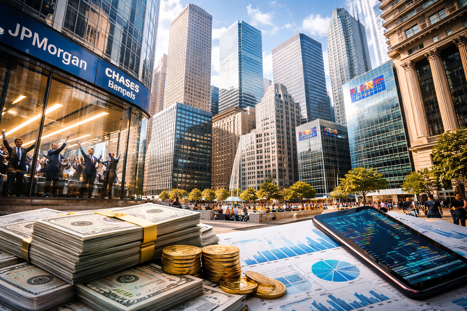 Wall Street’s top banks hit record 2025 revenue as deal flow rebounds