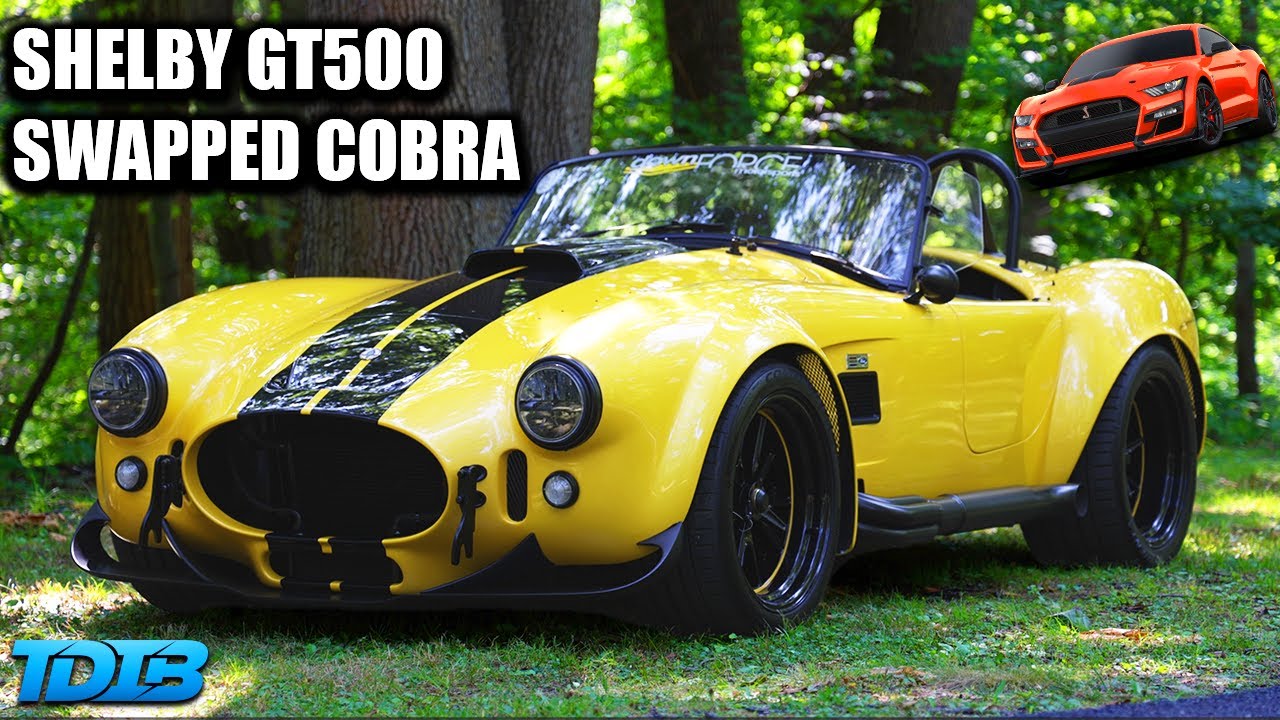 2020 GT500 swapped Shelby Cobra is terrifying (760HP monster!)