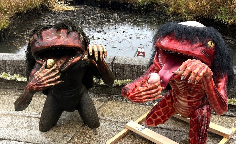 Japan town's beloved monster mascot 'Gajiro' gets new blood thanks to ...