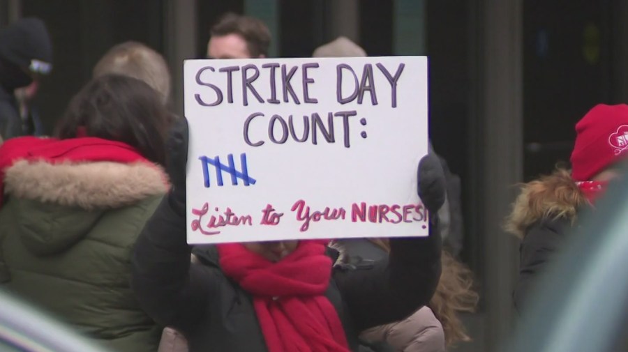 Two sides talk on day 5 of nurses’ strike, but end is not yet in sight