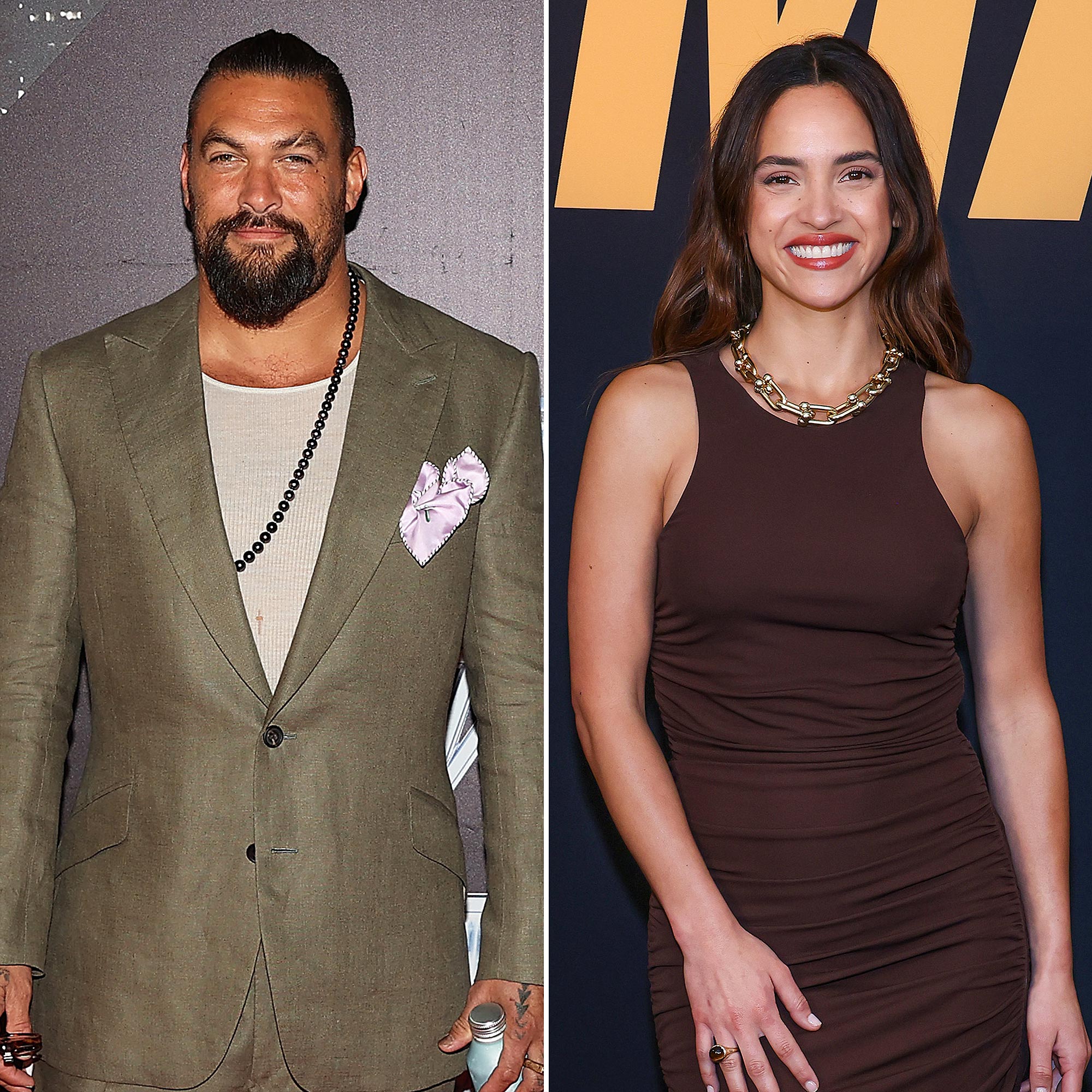 Jason Momoa refers to girlfriend Adria Arjona as the 'love of my life'