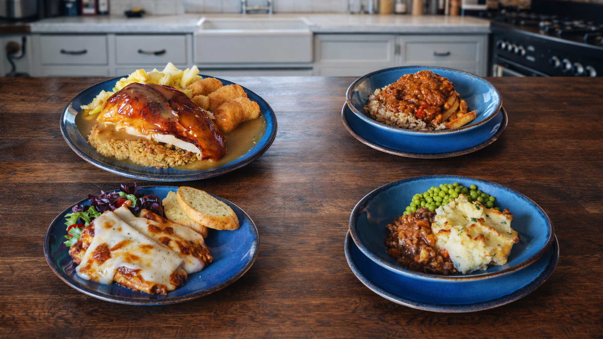 Traditional and modern British family dinner ideas