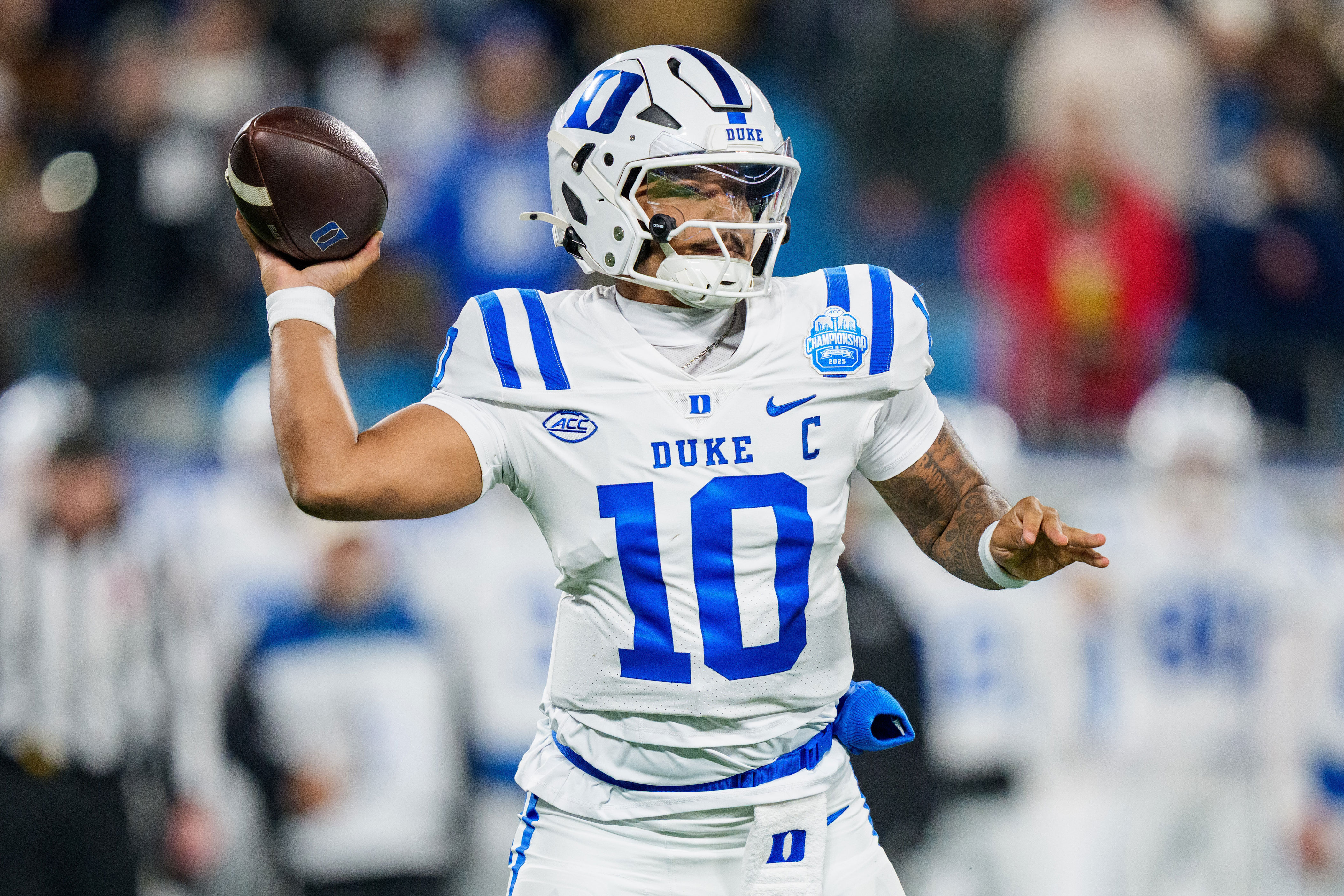 Duke QB Darian Mensah says he'll enter transfer portal, reversing plan ...