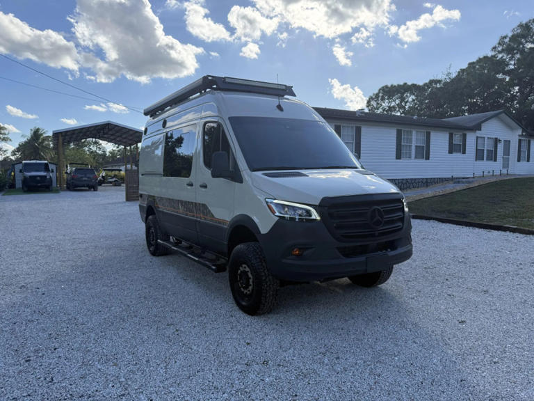 Adventure-ready 2023 Entegra Coach Launch 4×4 for sale with 25,000 miles