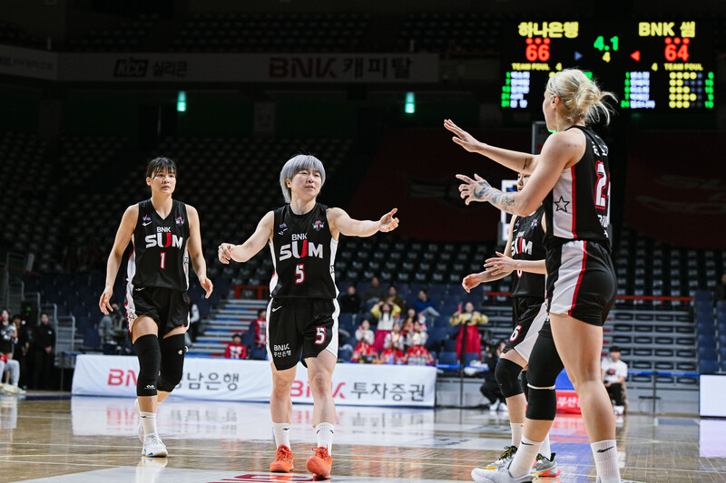 [WKBL 3라운드 리뷰] '공동 3위' BNK의 순위 하락 요인