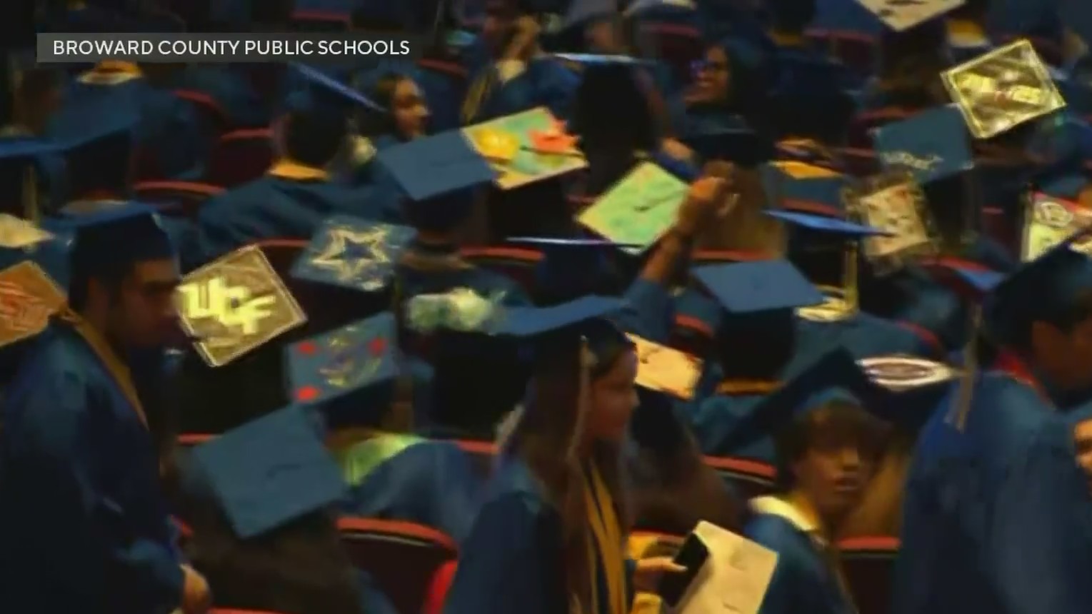 Broward seniors upset as district moves graduations to smaller school gyms