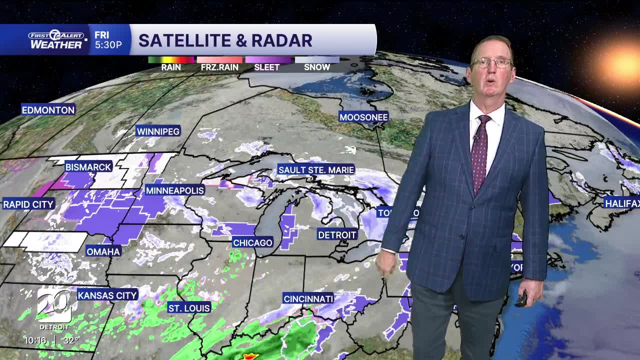 Temps drop this weekend