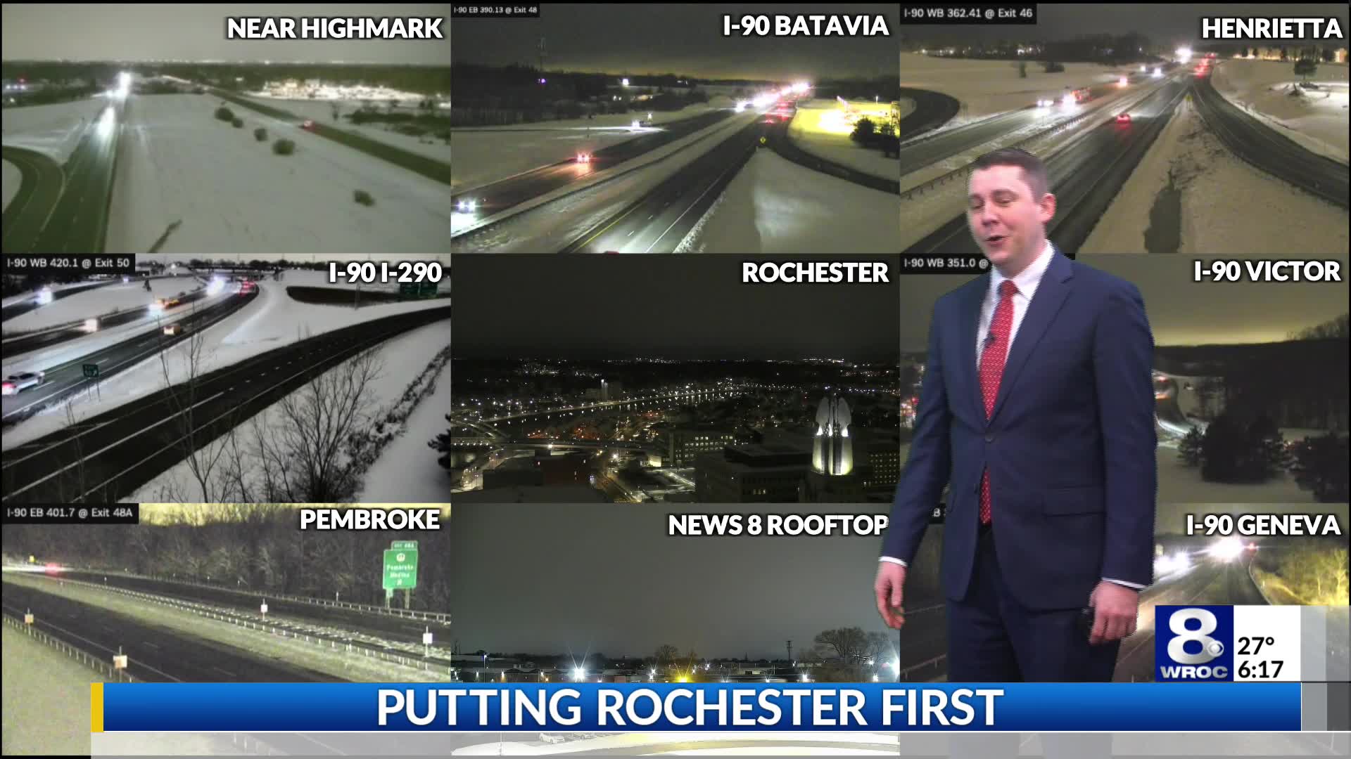 Rochester's Friday evening weather forecast
