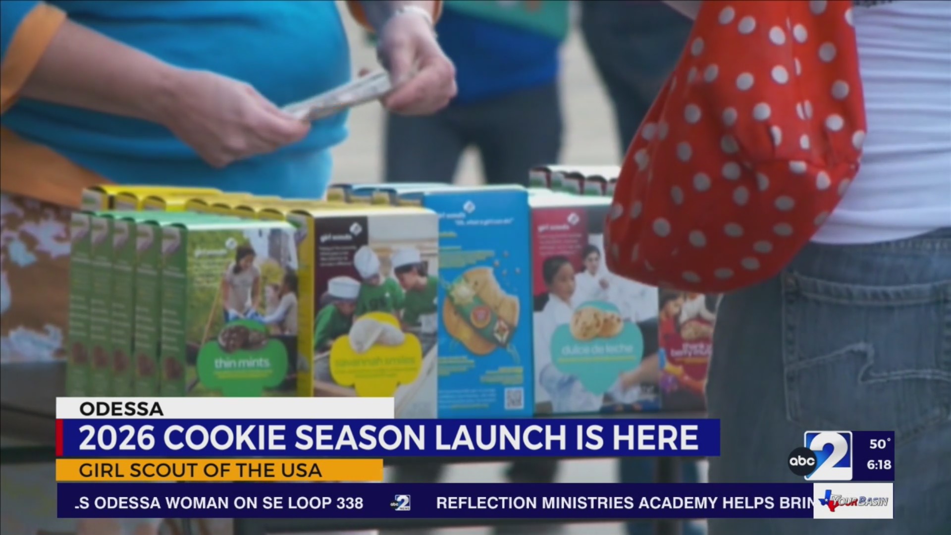 Girl Scouts cookie season kicks off Sunday in Permian Basin