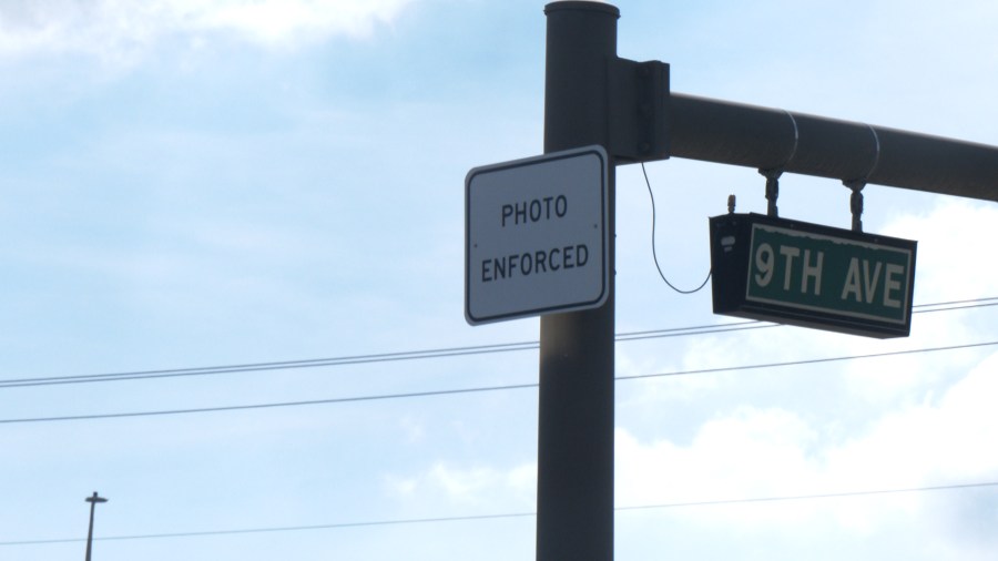 Pensacola’s red light cameras recorded 29,000 violations in just one year