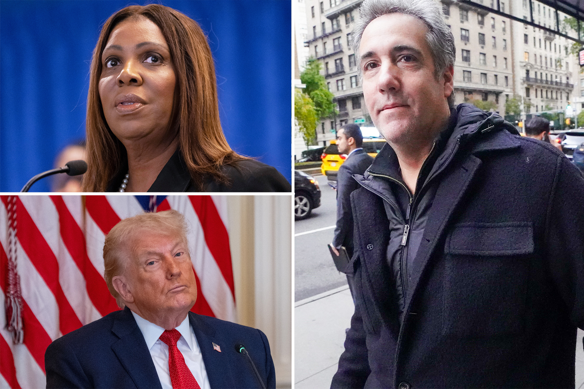 Michael Cohen says he was 'coerced' by Letitia James and Alvin Bragg to ...