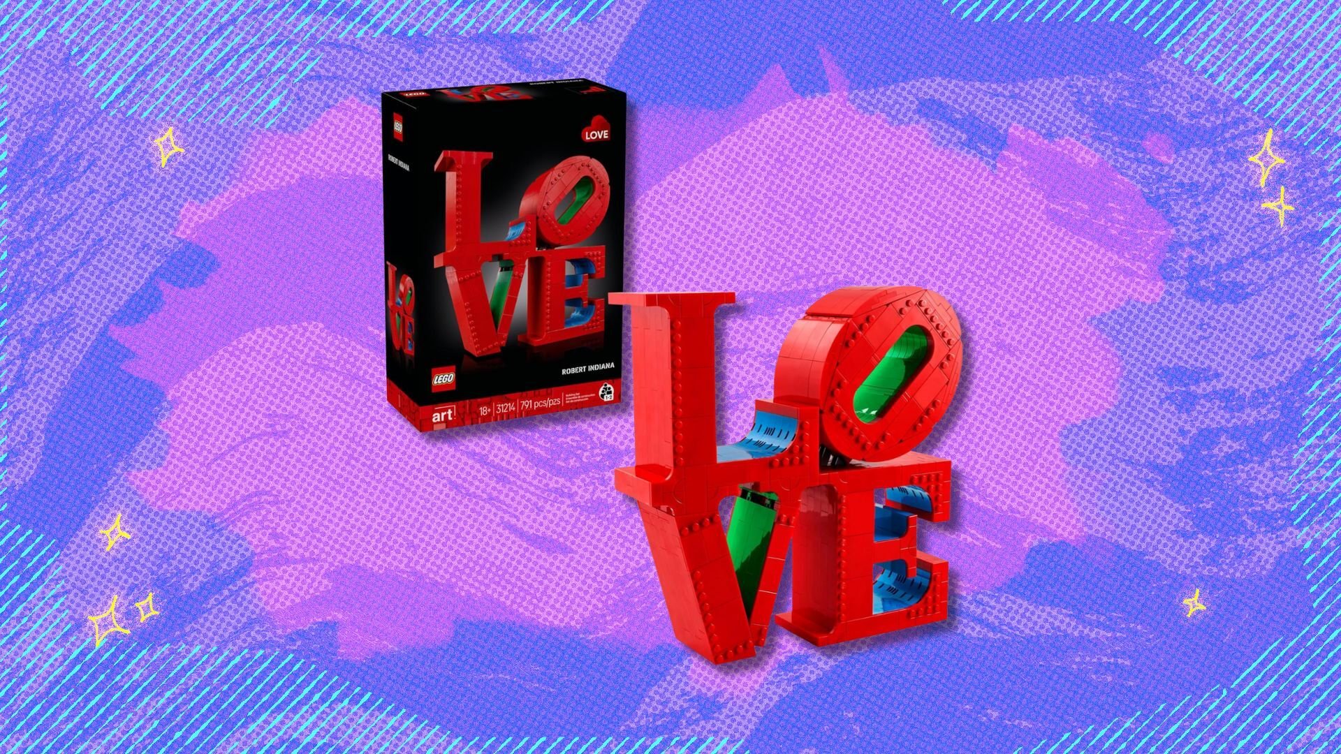 The Lego Art Love set is down to its lowest-ever price at Amazon ahead ...