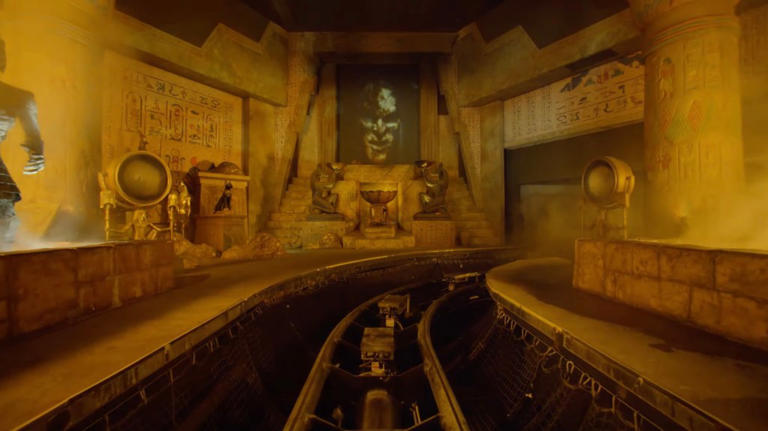 Woman, 70, died after riding Revenge of the Mummy roller coaster at ...