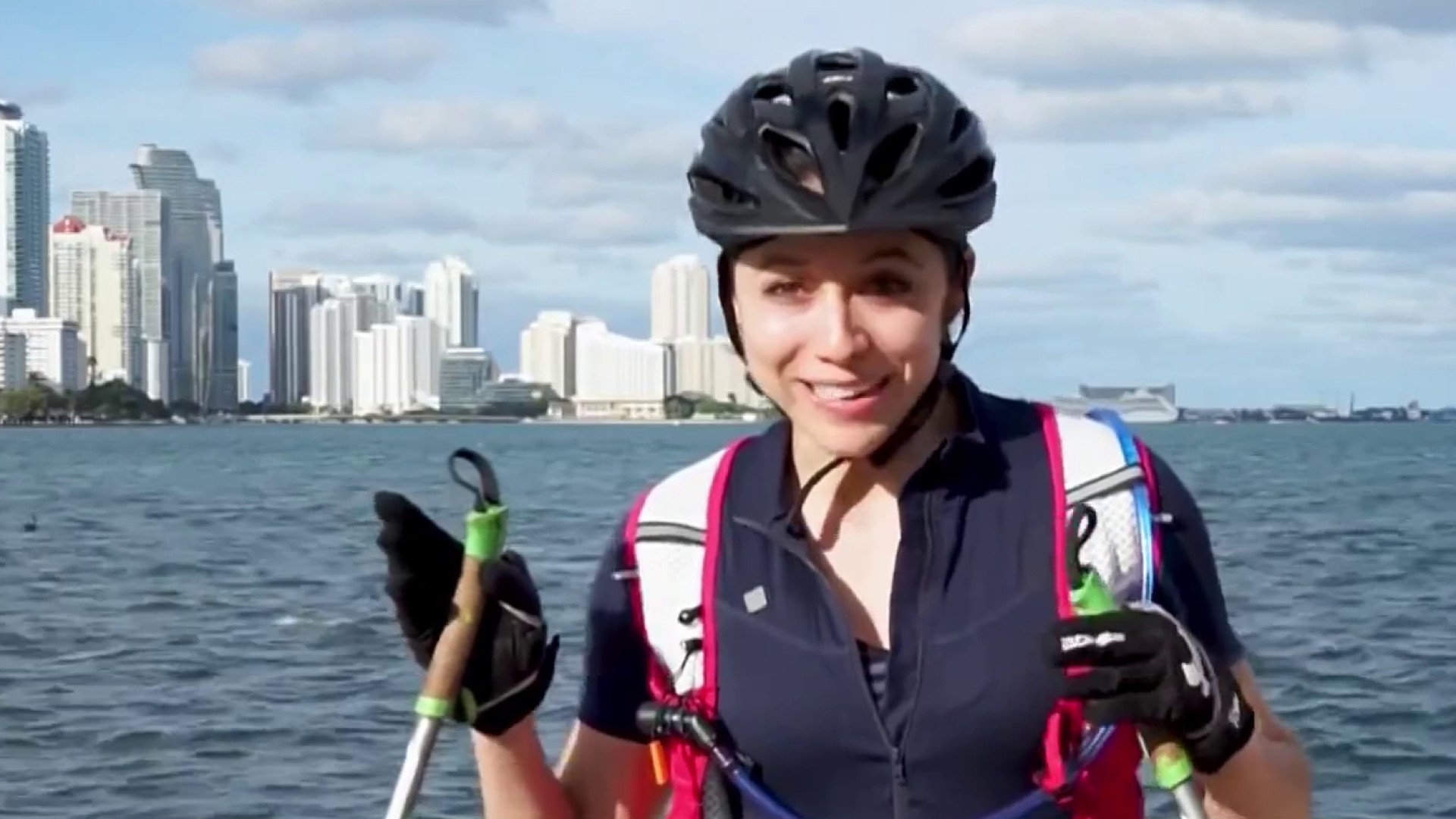 Mexico's first female cross country skier – who calls Miami home – now ...