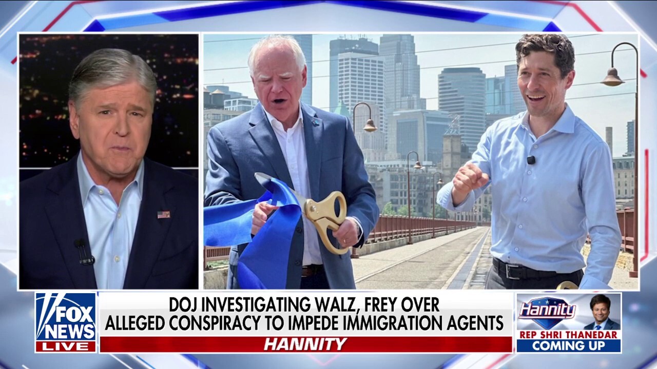 DOJ investigating Tim Walz and Jacob Frey over alleged conspiracy to ...