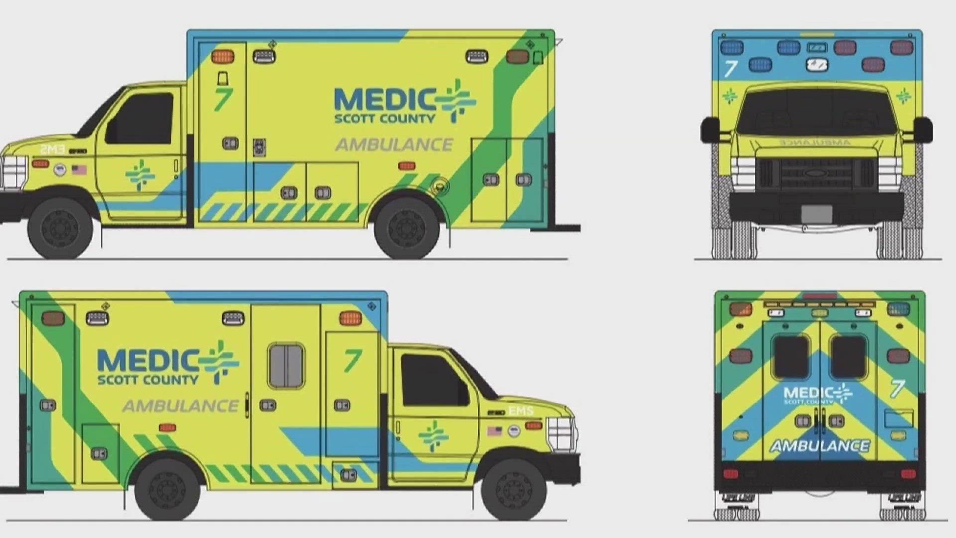 Scott County rolling out new design for MEDIC EMS ambulances