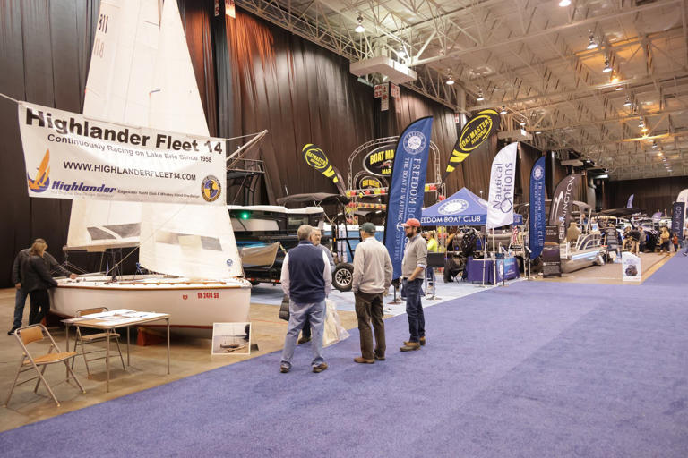 Winter outside, summer on the water inside at the Cleveland Boat Show ...