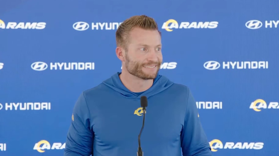 Sean McVay teases conversations with Matt LaFleur ahead of Bears matchup