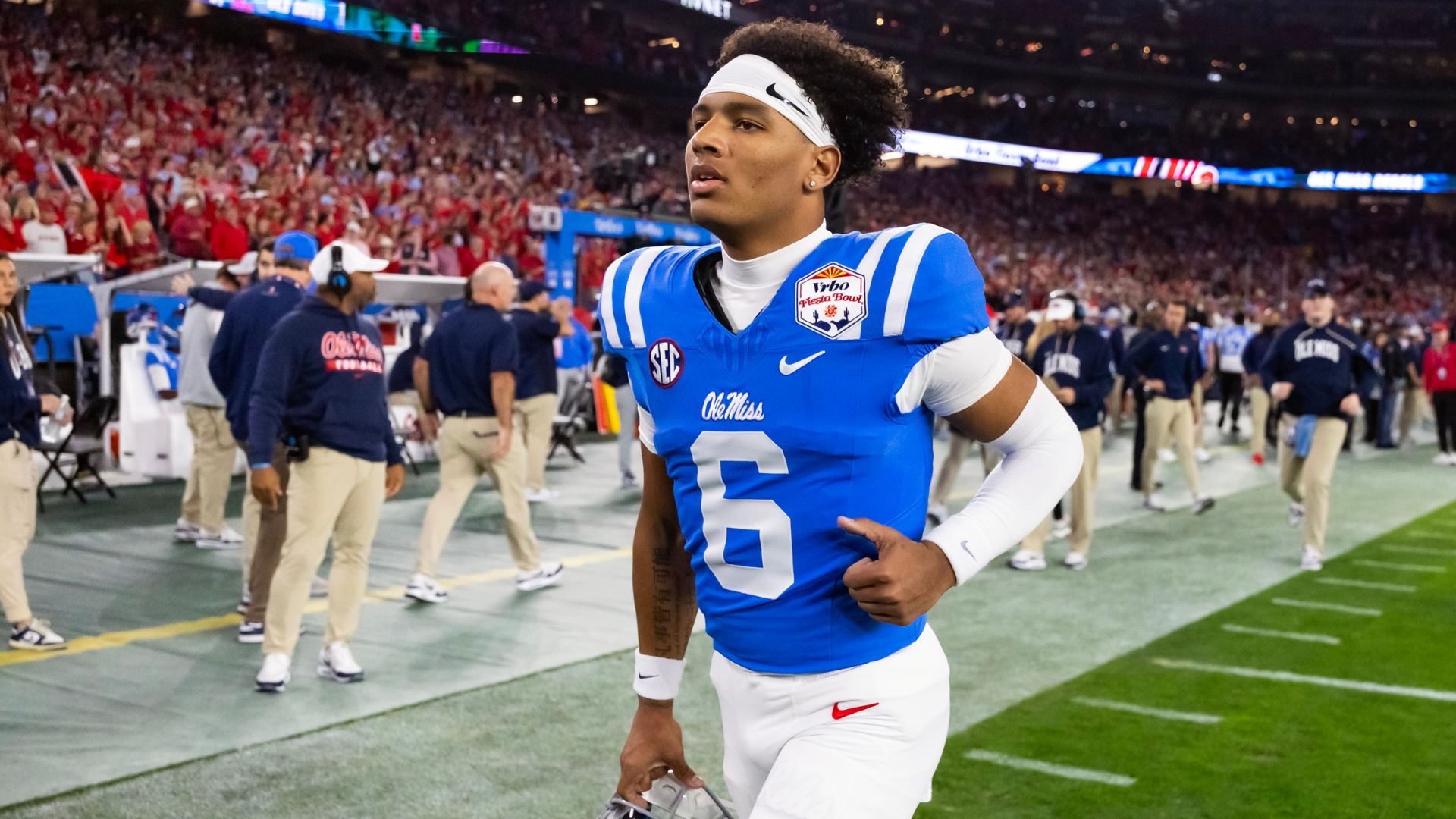 Ole Miss QB Trinidad Chambliss sues NCAA for eligibility in 2026 after ...