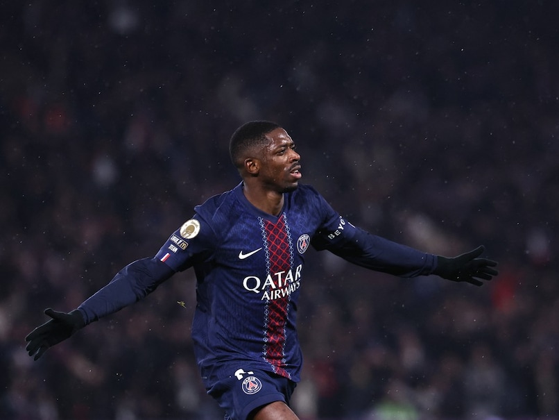 'Magical' Ousmane Dembele brace fires Paris Saint-Germain top in France