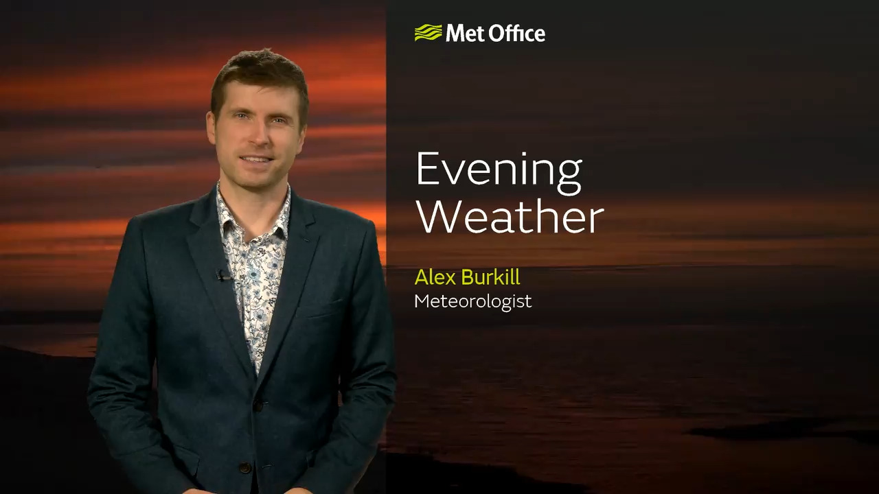 Met Office Thursday Evening Weather Forecast 16/10/2025