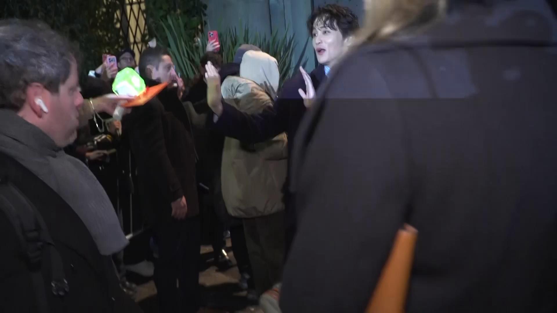 K-pop star Mark Lee attends Ralph Lauren fashion show in Milan