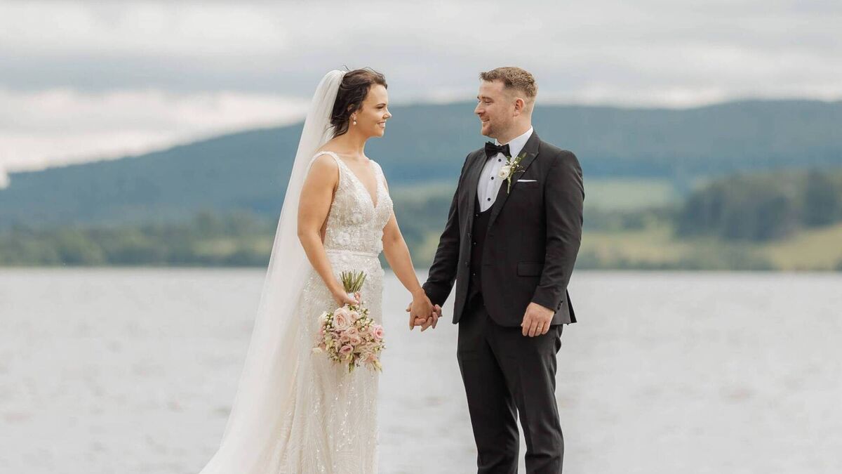 Wedding of the week: 'Two bands provided the soundtrack to our big day ...