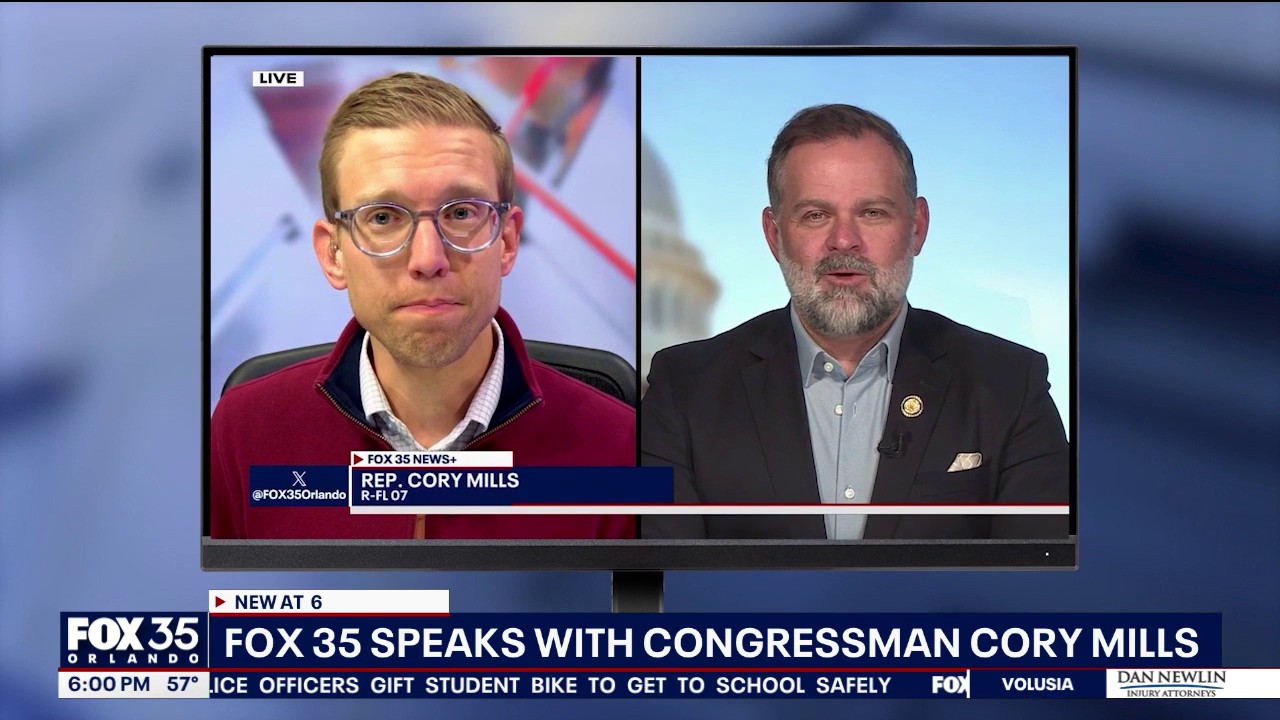 Rep. Cory Mills defends record amid ethics probe