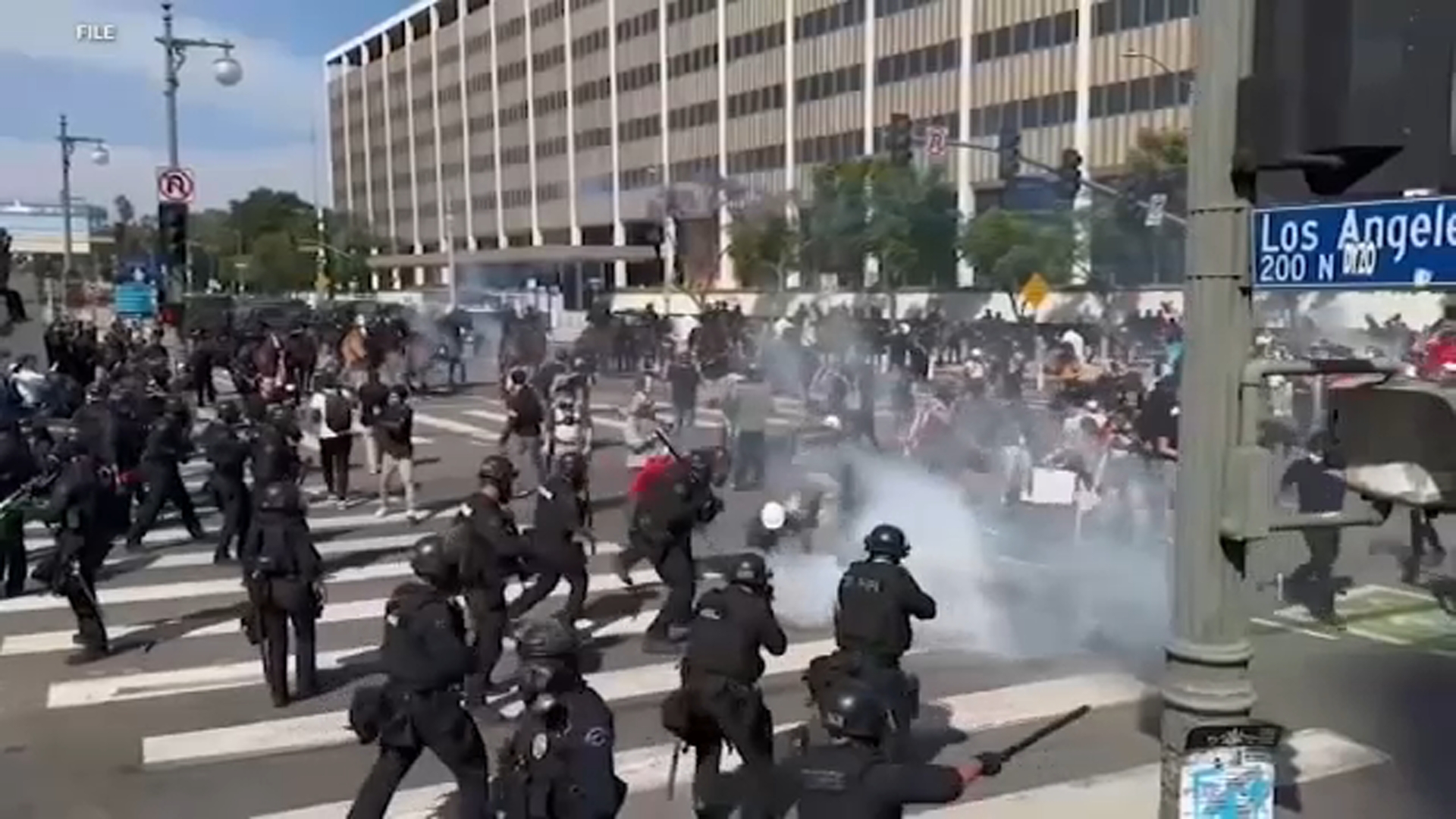 LAPD now barred from using foam rounds in protests